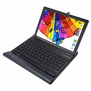 ASHATA Android Tablet 10 Inch, Octa Core, 8GB RAM 128GB ROM, 2.4G 5G Dual Band WiFi 4G Tablet Computer, 5MP 13MP Dual Camera, 8800mAh Battery, GPS FM BT, Gravity Sensing, US (Blue)