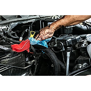 GUNK MPDW30 Multi-Purpose Degreasing Wipes 30-Count 8 x 12 inch 2-Sided Smooth or Scrubby Texture