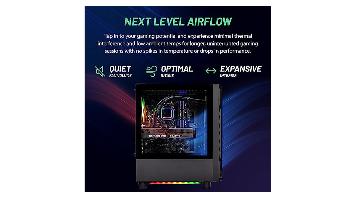 Skytech Shadow Gaming PC - Ryzen 5 7600X & RTX 3060 Ti | Fast Gaming