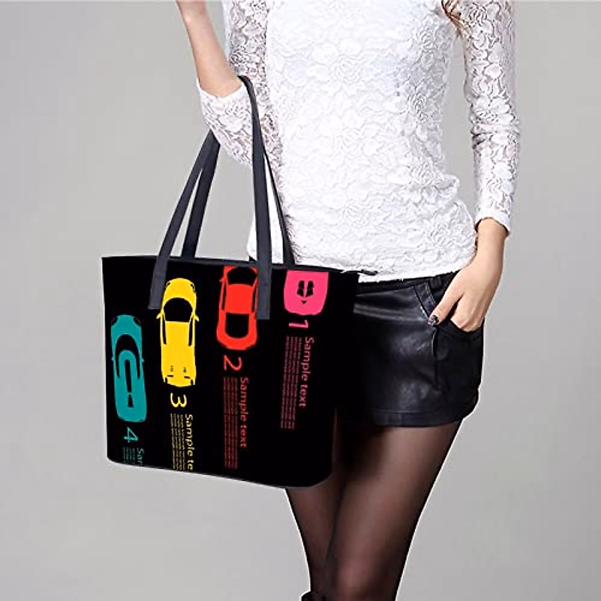 Womens Handbag Car Leather Tote Bag Top Handle Satchel Bags For Lady