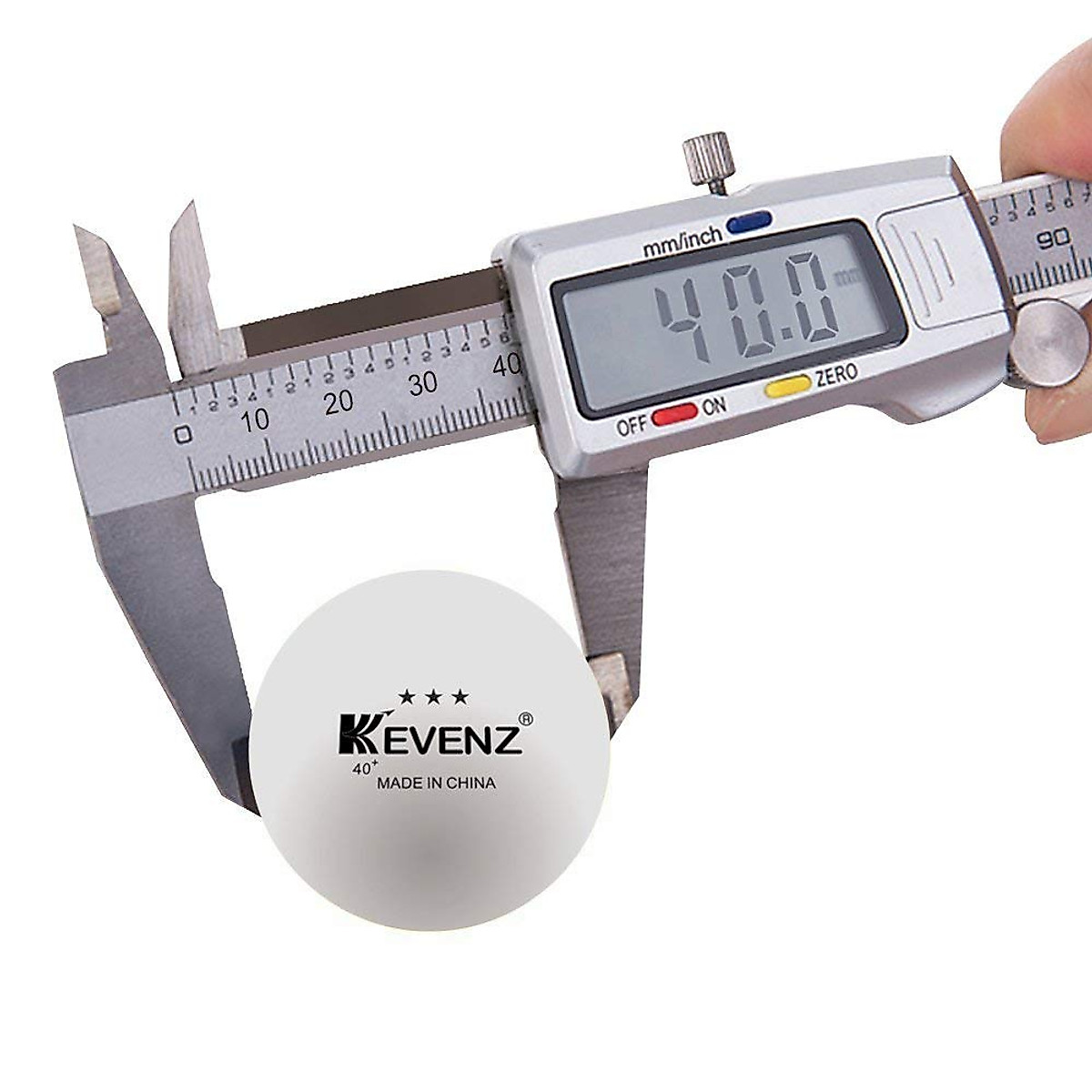 KEVENZ 3 Star Ping Pong Balls, 60,120 or 12 Pack Advanced Table Tennis Balls,Bulk Outdoor Ping-Pong Balls