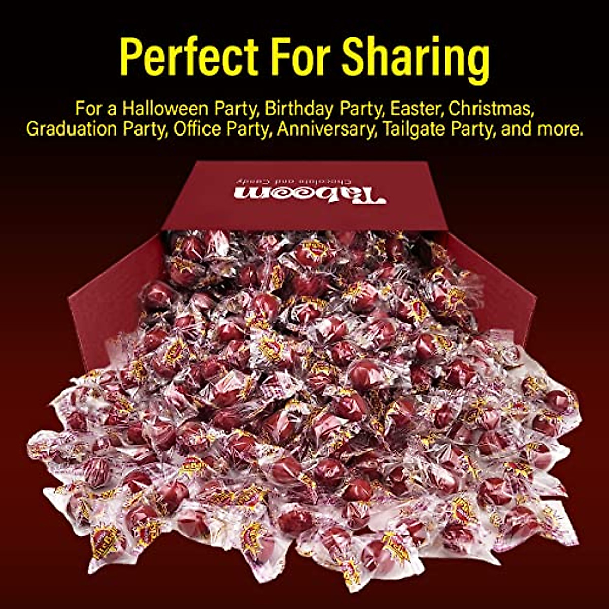 ATOMICFireballs – Sweet and Spicy Bulk Candy – Medium Size Individually Wrapped Hard Candy – Halloween Candy Bulk – Pack of 2 LB, Red Candy – Fireball Candy Bag with Intense and Fiery Cinnamon Flavors