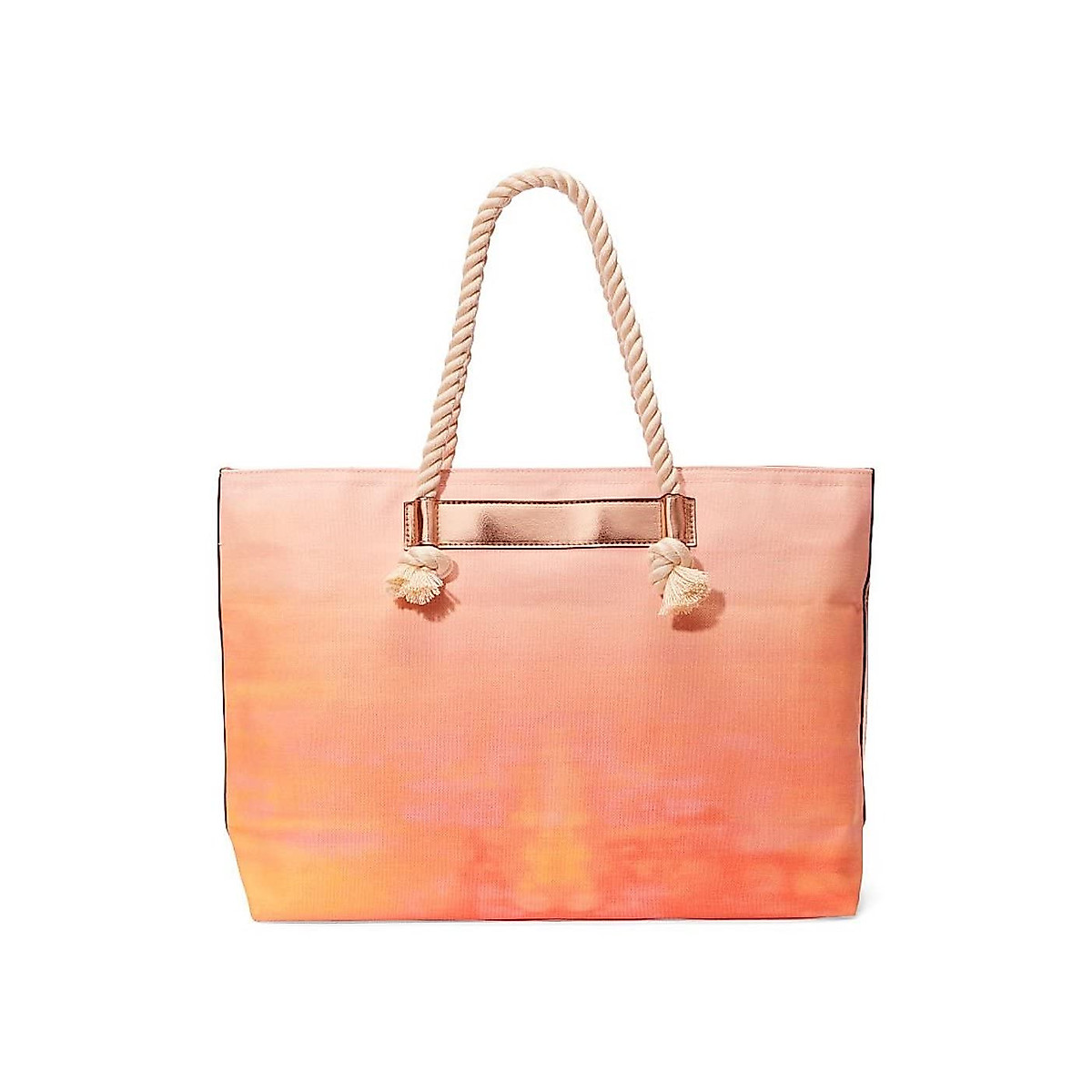 Victoria's Secret Canvas Tote Color Multi Color New