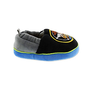 Toy Story Woody Buzz Boys Toddler A-Line Slippers (7-8 M US Toddler, Black)