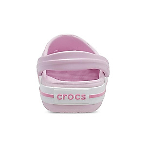Crocs Unisex-Child Crocband Clogs (Little Kid/Big Kid), Ballerina Pink, 6 Big Kid