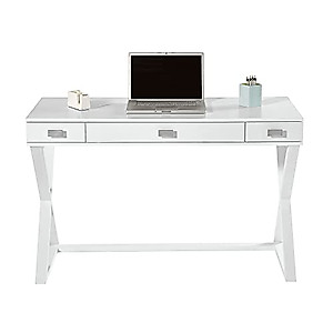 Realspace® Keri 48"W Writing Desk, White