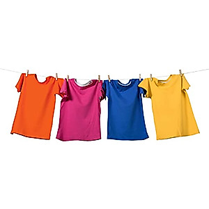 100 Ft Heavy Duty Braided Cotton Rope Clothesline #6 1/4" 6 mm Multi Purpose Home Boat Camping Ivory