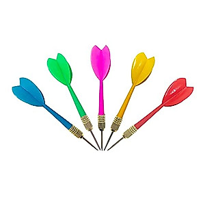Interbusiness BBstep Steel Tip Dart Colorful Dart 15pcs 6g Assorted Color