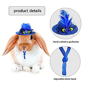 7 Pieces Chicken Hats Chicken Funny Costume Chicken Helmet Halloween Accessories Funny Small Hat Tiny Pet Hat for Hen Tiny Pets with Adjustable Elastic Chin Strap (7 Color)