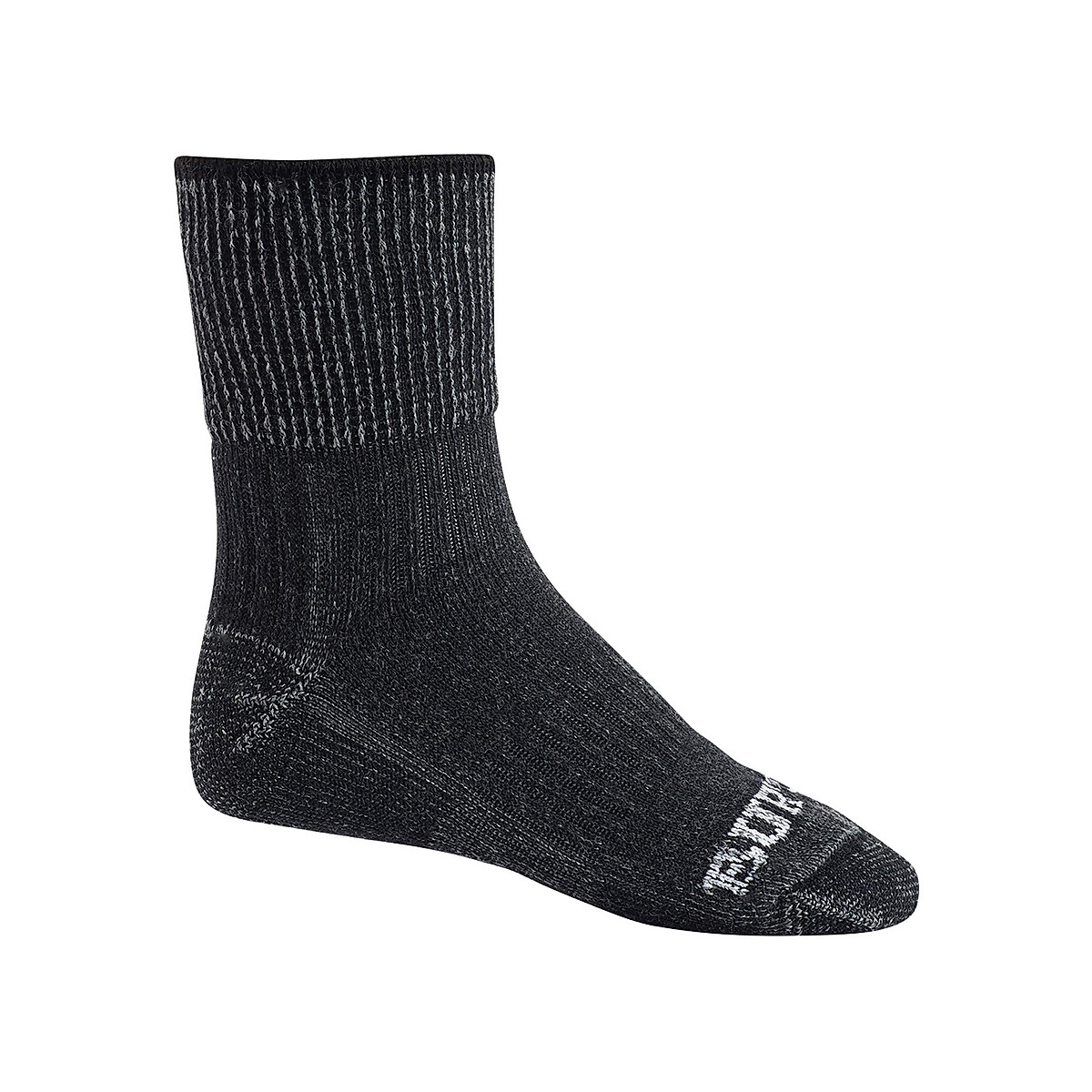 Burton Mens Wool Hiker Sock, True Black, Medium