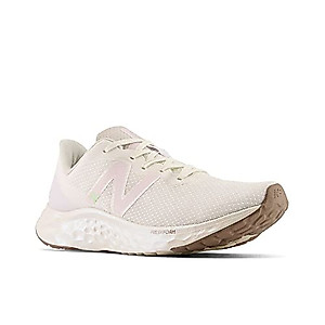 New Balance Women's Fresh Foam Arishi V4 Running Shoe, Sea Salt/Sea Salt, 7.5