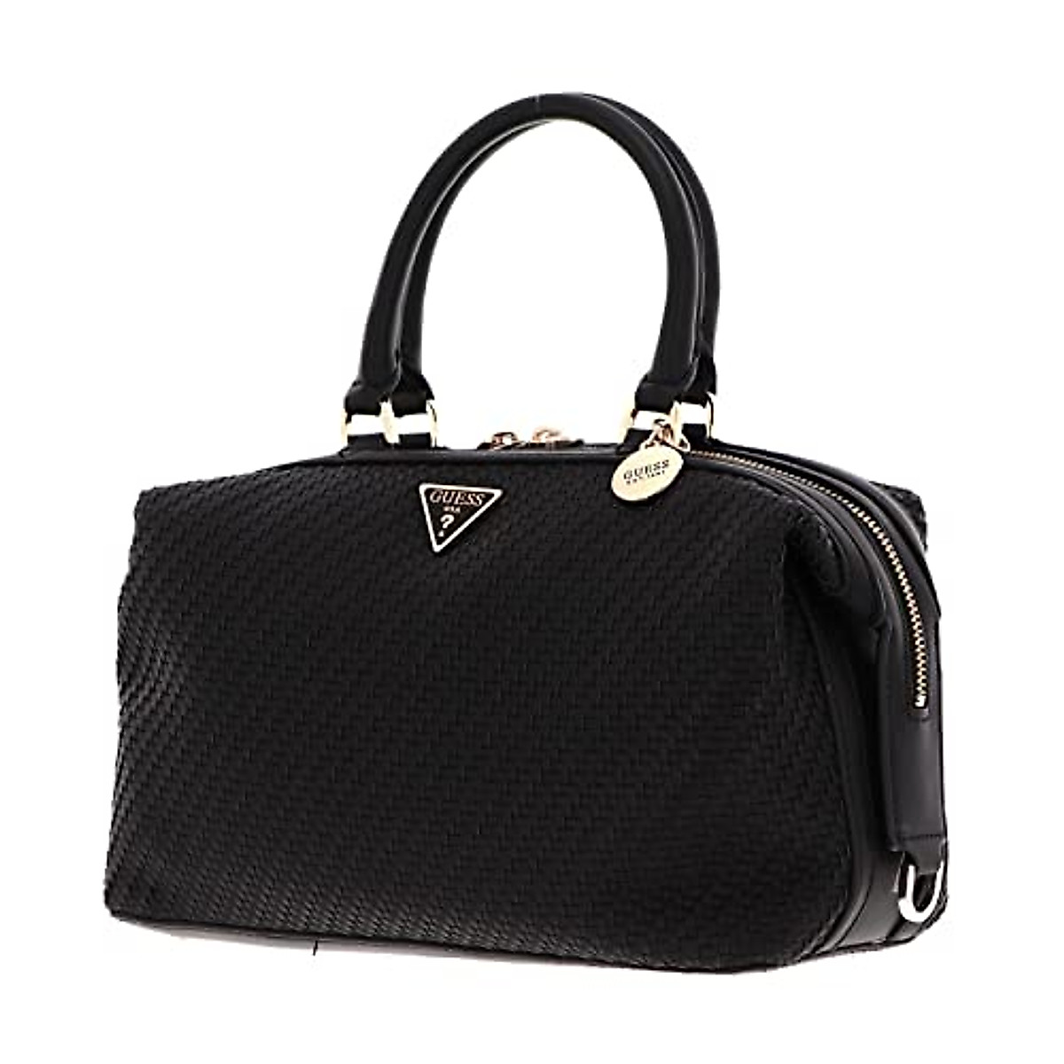 GUESS Hassie Soho Satchel Black One Size