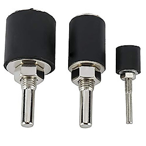 BTSHUB 25 PCS Sanding Drum Kit - Including 20 Sanding Bands, 5 Mandrels, Fits Any Drill,for Rotary Tools, Die Grinder, Power Drills, Carpenters, Woodworking, Paint, Sanding Surfaces and Finishing Jobs