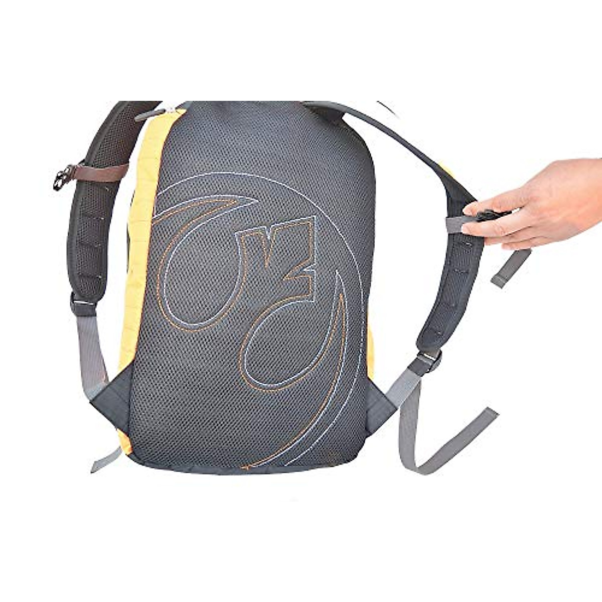 HAMIQI Star Wars Rebel Army Logo Backpack Outdoor Travel Backpack Student Schoolbag Laptops Backpack (Orange)