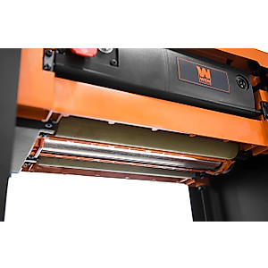 WEN PL1252 15-Amp 12.5-Inch Two-Blade Benchtop Thickness Planer, Black & BP122K 12.5-Inch Japanese Carbon Steel Replacement Planer Blades, 2 Pack