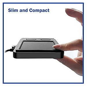 MCSaite Wired USB Touchpad, Portable Trackpad Fit with Professional or Industrial Use for Computer Laptop Mac Notebook