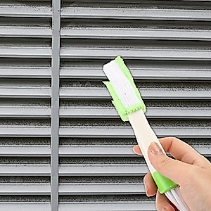 DEFUTAY Window Blind Cleaner Duster Brush,Household Car Groove Gap Cleaning Tool for Window, Blind,Fan, Air Conditioner, Air Cleaner (Dust Brush)