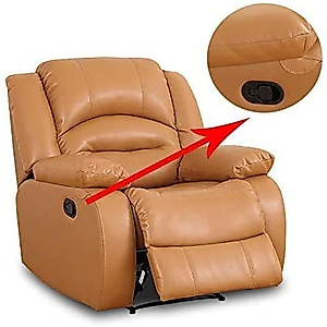 MEETOOT Black Recliner Handle Sofa Chair Couch Release Lever Handle Pulls Recliner Replacement Parts 110x68x38mm