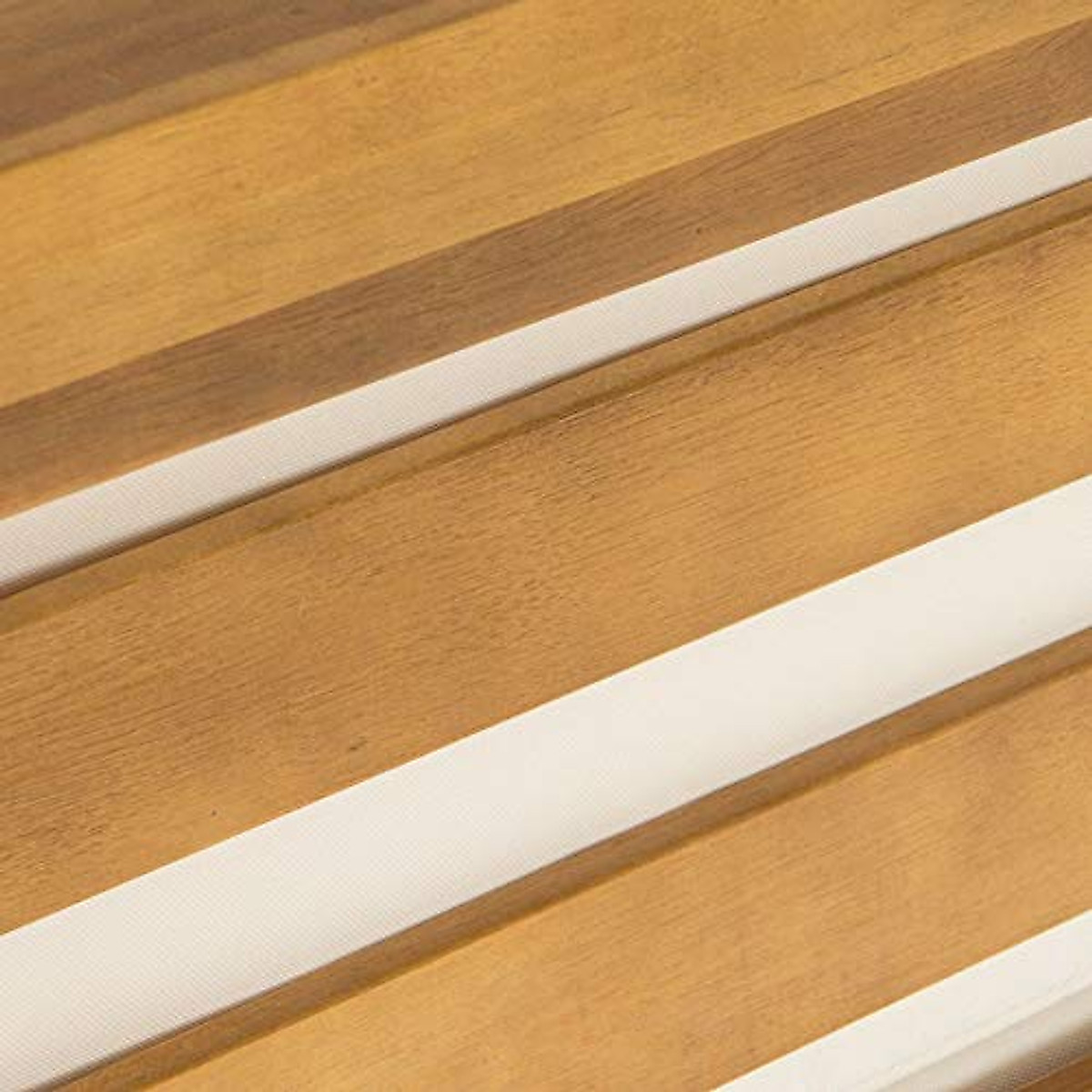 Christopher Knight Home Oana Outdoor Wooden Sectional Set with Cushions, 4-Pcs Set, Teak Finish / Beige