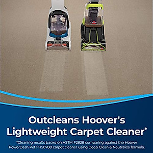 Bissell TurboClean PowerBrush Pet Carpet Cleaner, 2987,Green/ Black