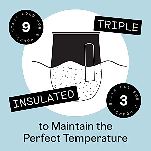 Corkcicle Stemless Glass, Stainless Steel, Triple Insulated (Gunmetal, 12oz/355ml)