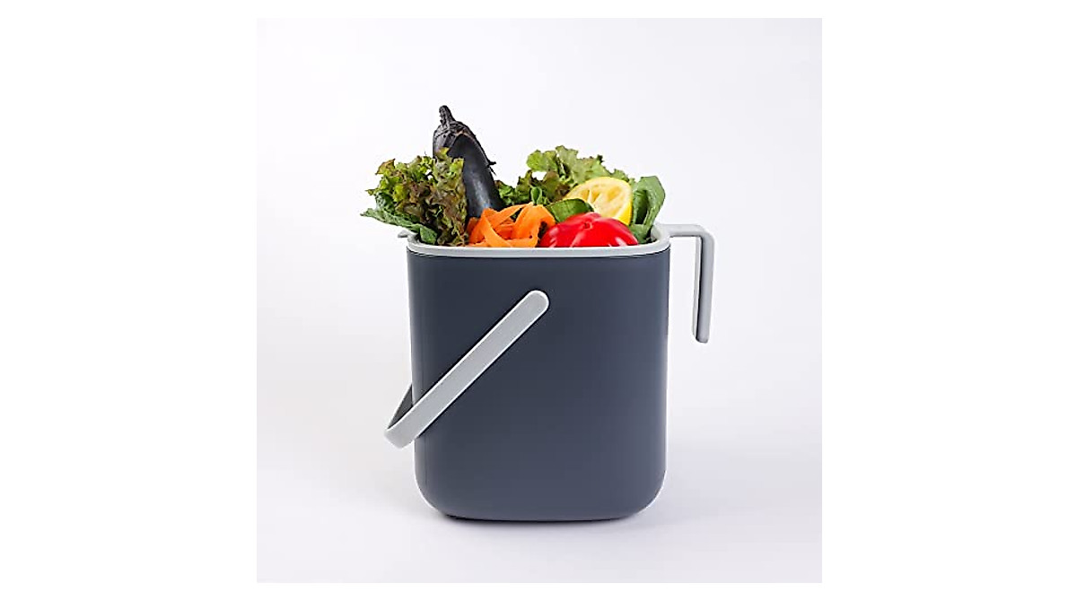 BLUE GINKGO Kitchen Compost Bin - Easy Maintenance Solution