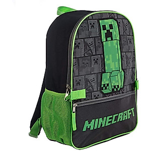 Minecraft Backpack with Lunch Box for boys