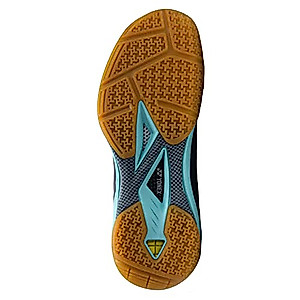 Yonex Power Cushion 65 Z3 Womens Indoor Court Shoes - Navy/Saxe, B Medium, 6.5