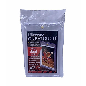 Ultra Pro 35 pt One-Touch Magnet Card Holder with UV Protection