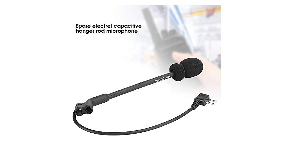 Sturdy 2 Pin Microphone for Peltor Comtac & Armorwerx Headsets