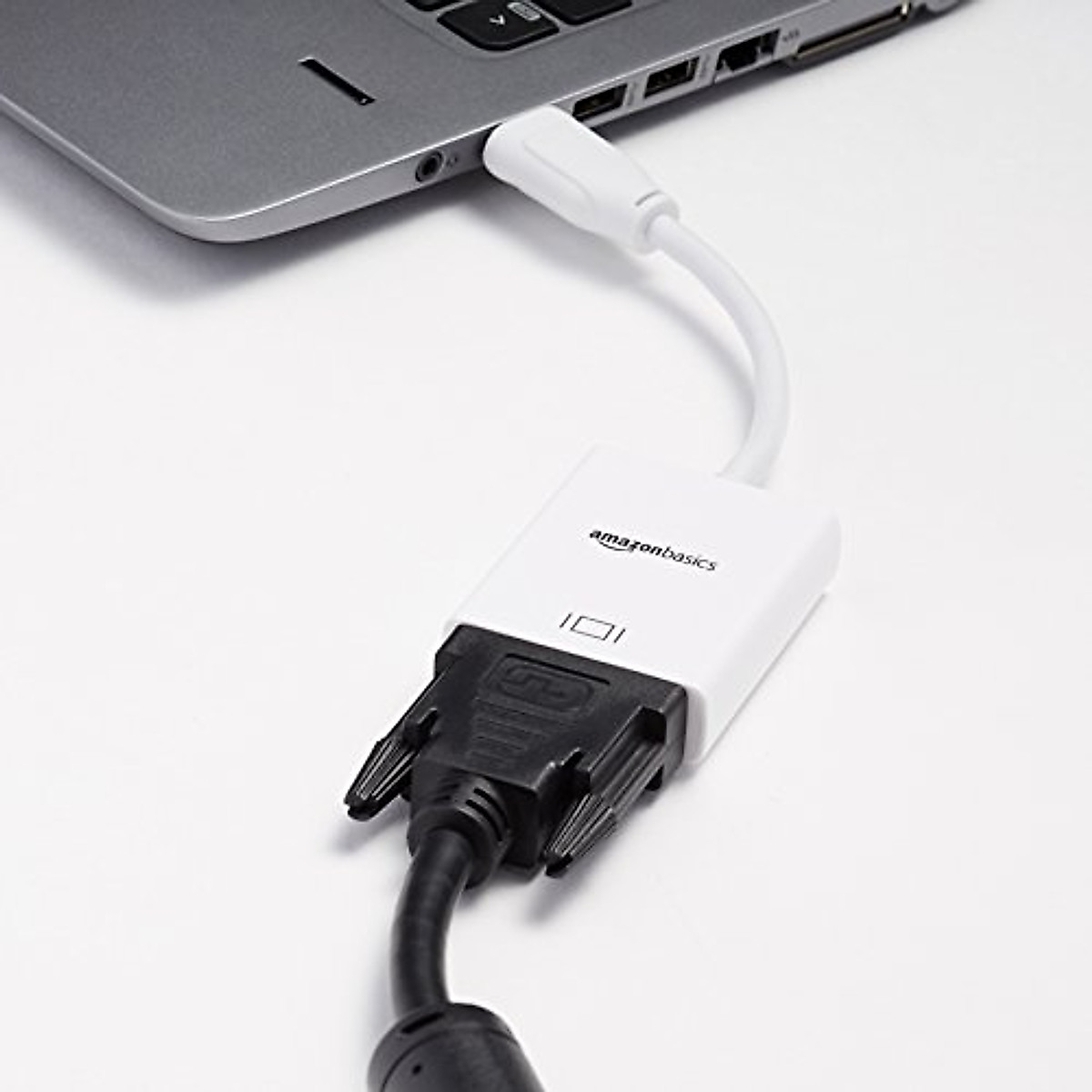 Amazon Basics DisplayPort to DVI Adapter 10 pack, White