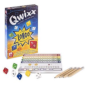 NSV | Qwixx Longo | Dice Game | Ages 8+ | 2-5 Players | 20 Minutes Playing Time