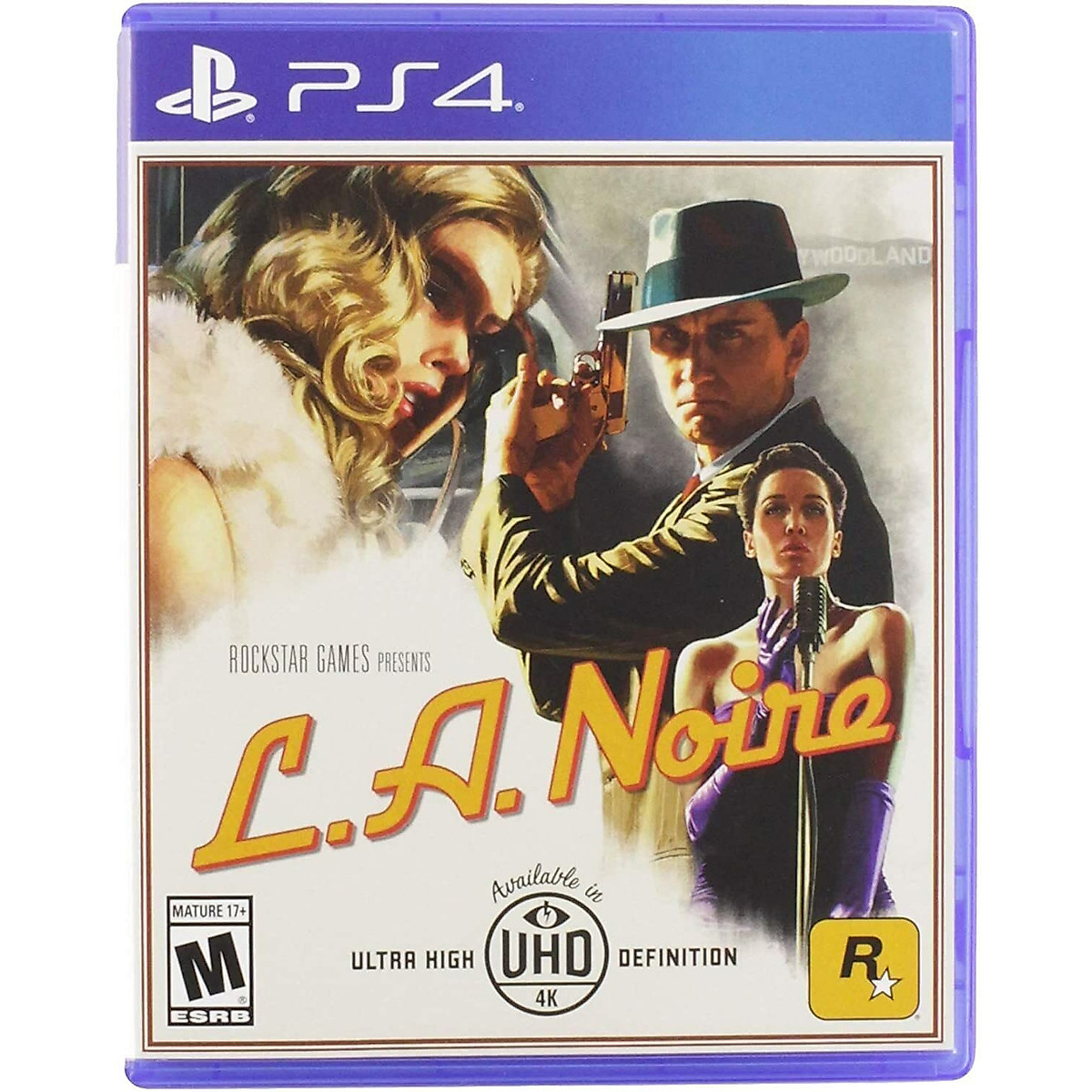 L.A. Noire Playstation 4 PS4 PS5 Rockstar Games Crime Thriller - Brand New!