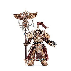 JoyToy Warhammer 40K: Adeptus Custodes Vexilus Praetor in Allarus Phelam Tolguro 1:18 Figure