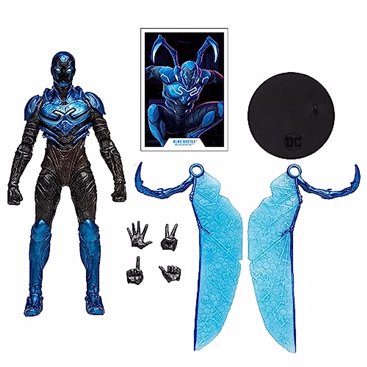 McFarlane Toys - DC Multiverse Blue Beetle Battle Mode (Blue Beetle Movie) 7in Action Figure