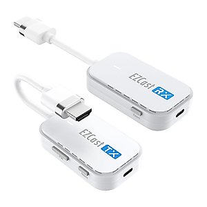 EZCast Wireless HDMI to HDMI Transmitter and Receiver, 1080P 60HZ, Screen Mirror and Extend to TV for Laptop/PC/PS5, 30m HDMI, 40m HDMI, 50m HDMI