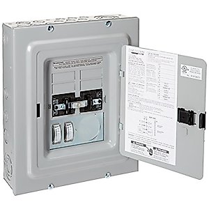 Reliance Controls TRB1005C Panel/Link Transfer Panel with Meters (50A/100A)