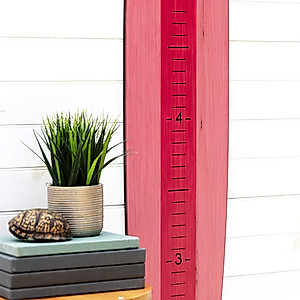 Headwaters Studio Surf Board Growth Chart - Wooden Surfboard Decor, Small Surfboard, Baby Growth Chart for Wall, Grow Chart, Baby Wall Growth Chart, Baby Measuring Board, Grow Chart for Wall Kids