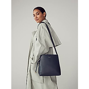 RADLEY London Womens Dukes Place Multi-Compartment Leather Bag, Medium, Black