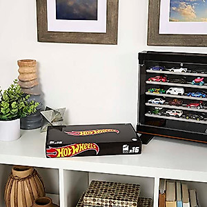 Hot Wheels Black Box 16 Die-Cast Toy Cars or Trucks in 1:64 Scale, Mix G, Chance for Treasure Hunt or Super Treasure Hunt Car (Styles May Vary)