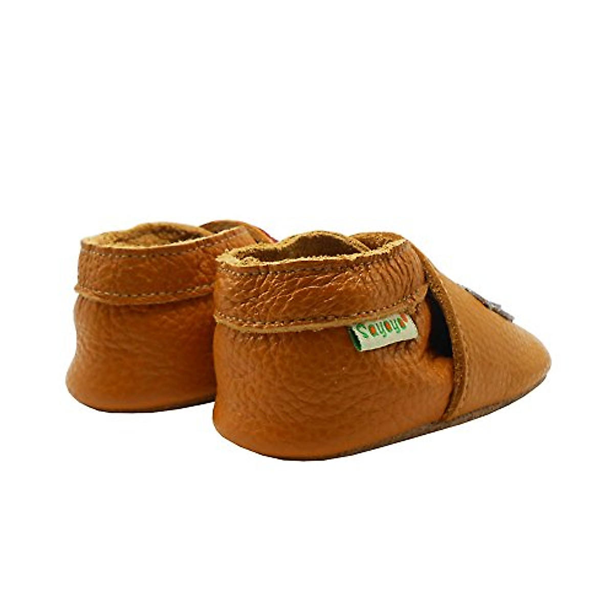 SAYOYO Baby Chicken Soft Sole Leather Infant Toddler Prewalker Shoes (18-24 months)
