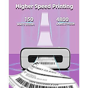 Itari Shipping Label Printer - Thermal Label Printer, Thermal Printer for Shipping Packages, Work with Windows, MacOS and ChromeOS, Compatible with USPS, FedEx, Shopify, Ebay, Amazon