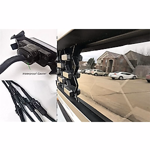 Front Grille Compatible for Tacoma 2016-2023 SR/SR5/TRD Sport/TRD Off-Road/Limited/TRD Pro (Not fit trucks with front Camera)