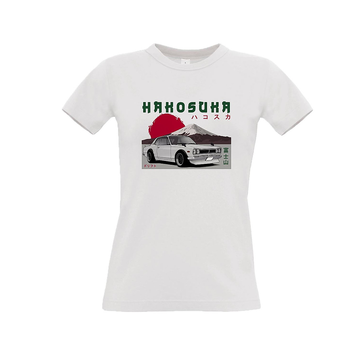 Legendary JDM Hero Nismo/Nissan Hakosuka GTR Skyline Women's T-Shirt White