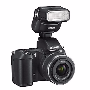 Nikon DSLR Nikon 1 V2 Double lens kit Black N1V2WLKBK - International Version (No Warranty)