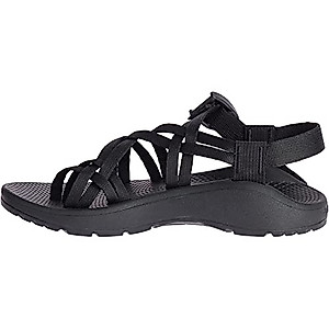 Chaco Women's ZX/2 Cloud Outdoor Sandal, Solid Black, 12