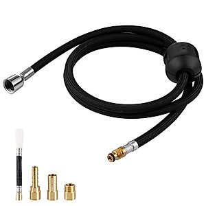 K-1219935-BC Hose Kit Compatible with Kohler Pull Down Kitchen Faucet with Weight Ball 14.1oz (400g/0.88lb), 68 Inches Pull-Out Kitchen Faucet Hose Replacement Part of K-1304674-BC