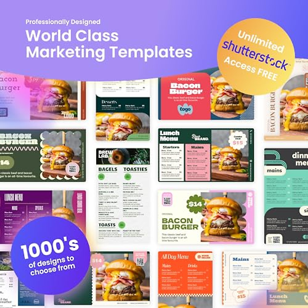 Mandoe Essentials Digital Signage Displays - Digital Signage Player for Digital Menu Board, Electronic Menu Board and Digital Message Board. World-Class Templates & Easy To Use Setup