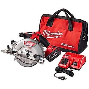 Milwaukee 2730-21 M18 Fuel 6 1/2 Circ Saw 1 Bat Kit