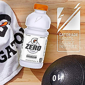 Gatorade G Zero Thirst Quencher, Strawberry Kiwi, 20oz Bottles (8 Pack)